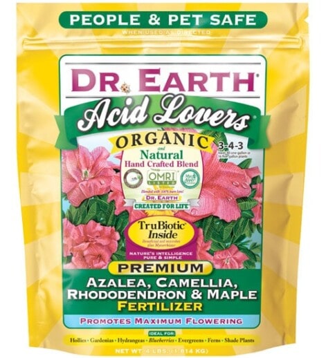 Azalea Fertilizer (Acid Lovers) by Dr. Earth (4lb) | Planet Natural