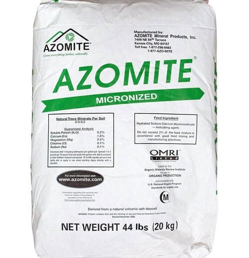 Azomite Mineral Powder (44lb) | Planet Natural