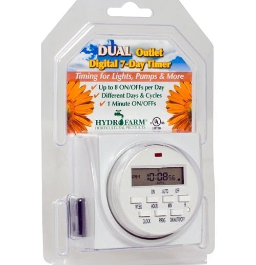 Dual Outlet Digital Timer (7-Day) | Planet Natural