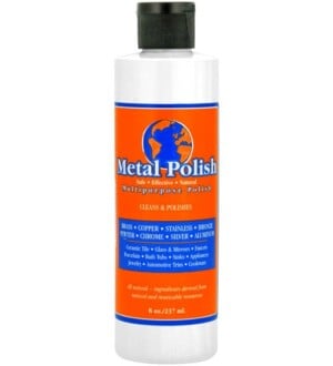 Metal Polish, Non-Toxic (8oz) | Planet Natural