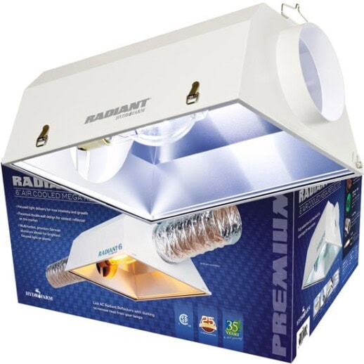 Radiant 6" Air Cooled Reflector | Planet Natural