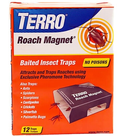 TERRO Roach Magnet - Baited Insect Traps (12pk) | Planet Natural