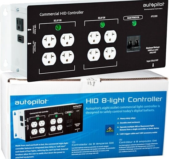 Autopilot Commercial HID Controller, 8 Light | Planet Natural